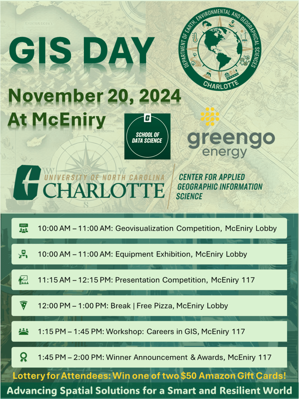 Celebrate GIS Day 2024 at UNC Charlotte! - Center for Applied ...