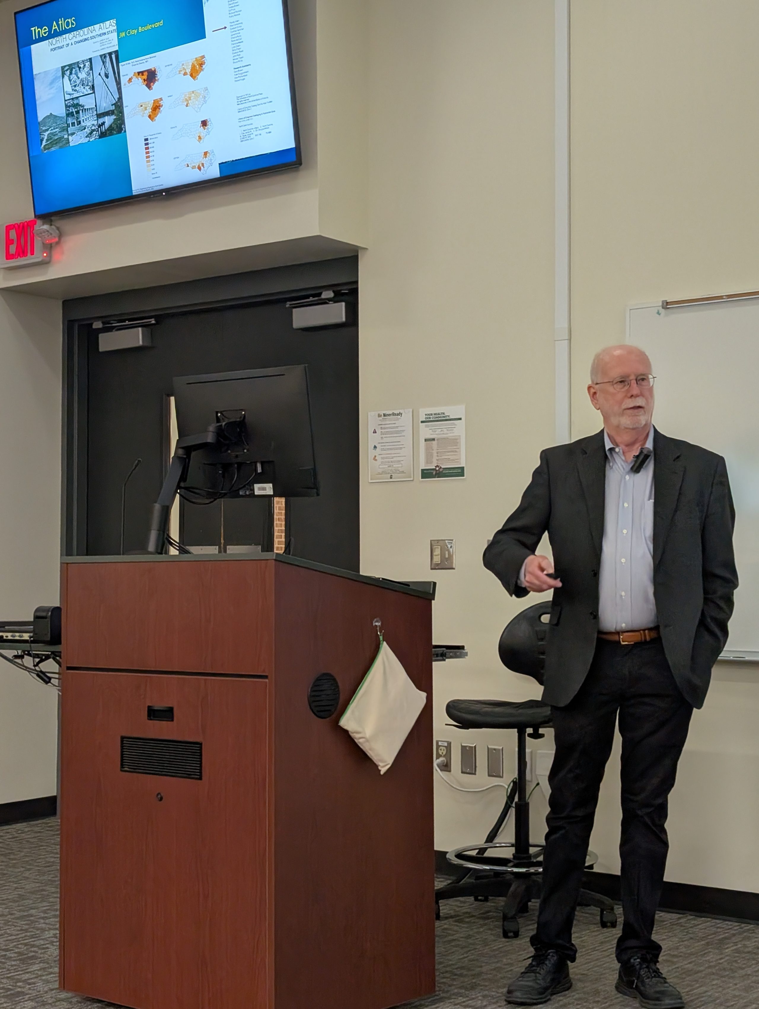 Dr. Marc P. Armstrong Returns to UNC Charlotte for CAGIS Distinguished ...