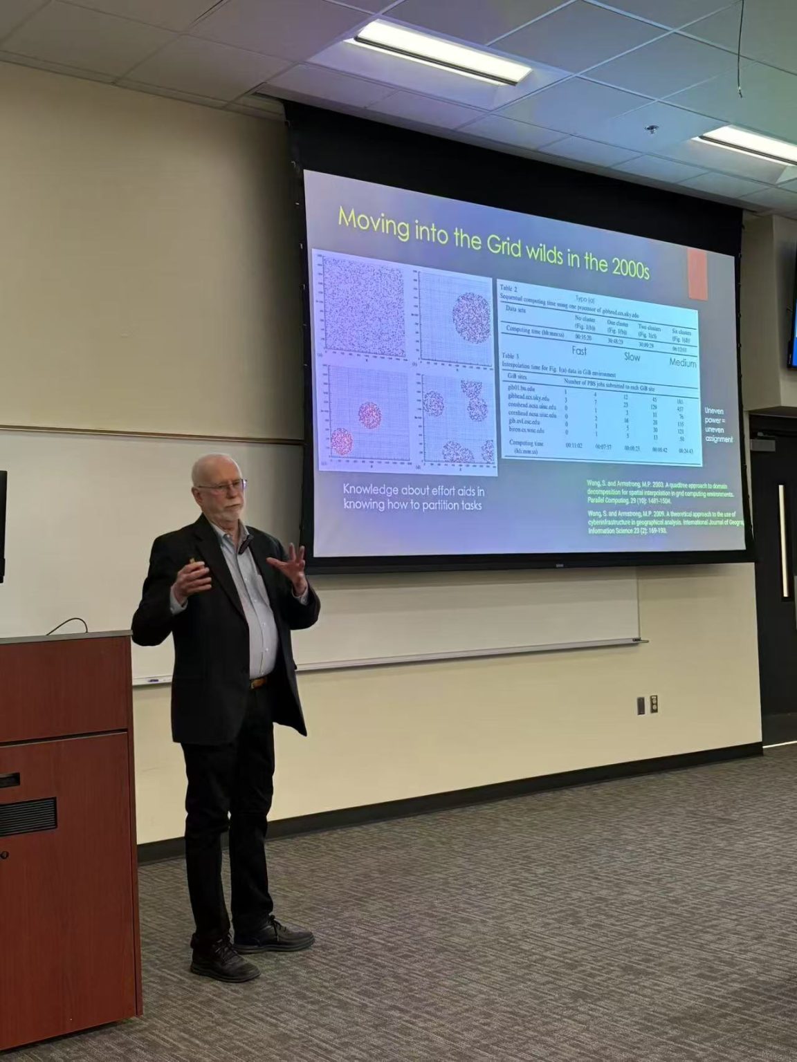 Dr. Marc P. Armstrong Returns to UNC Charlotte for CAGIS Distinguished ...